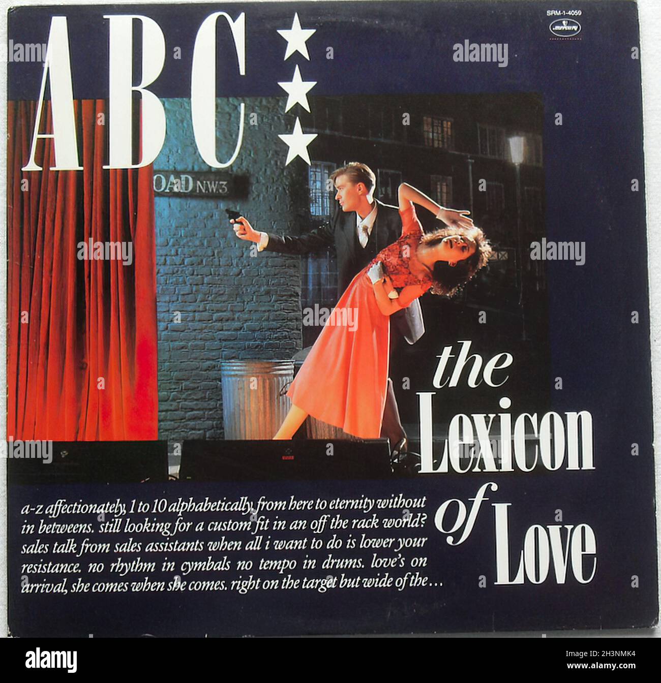 1982 Abc Lexicon of Love Lp Original Vintage Album Graphics Record Vinyl 1980s A Stock Photo - Alamy