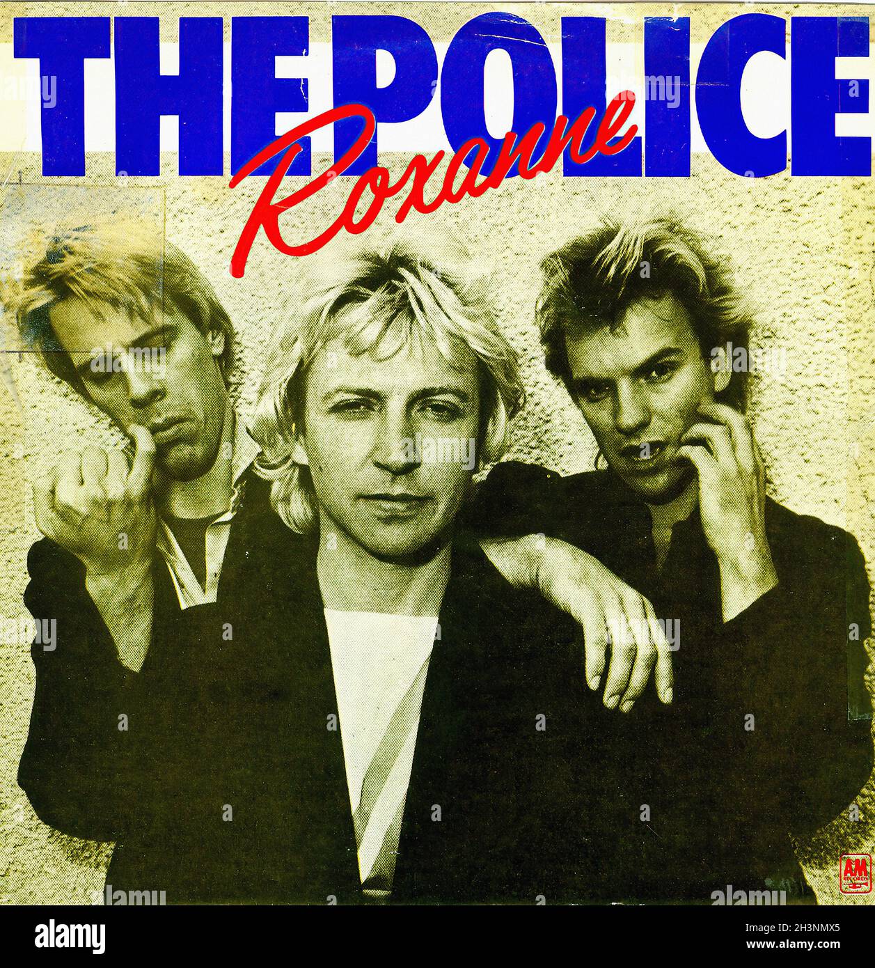 Vintage Vinyl Recording - Police, The - Roxanne - UK - 1978 02 01 Stock ...