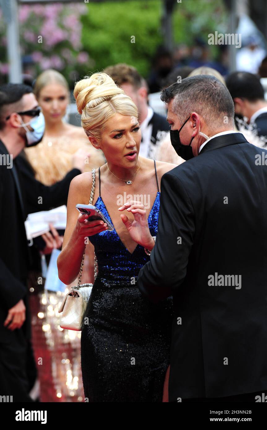 Red carpet at the 74th Cannes Film Festival 2021 Stock Photo - Alamy