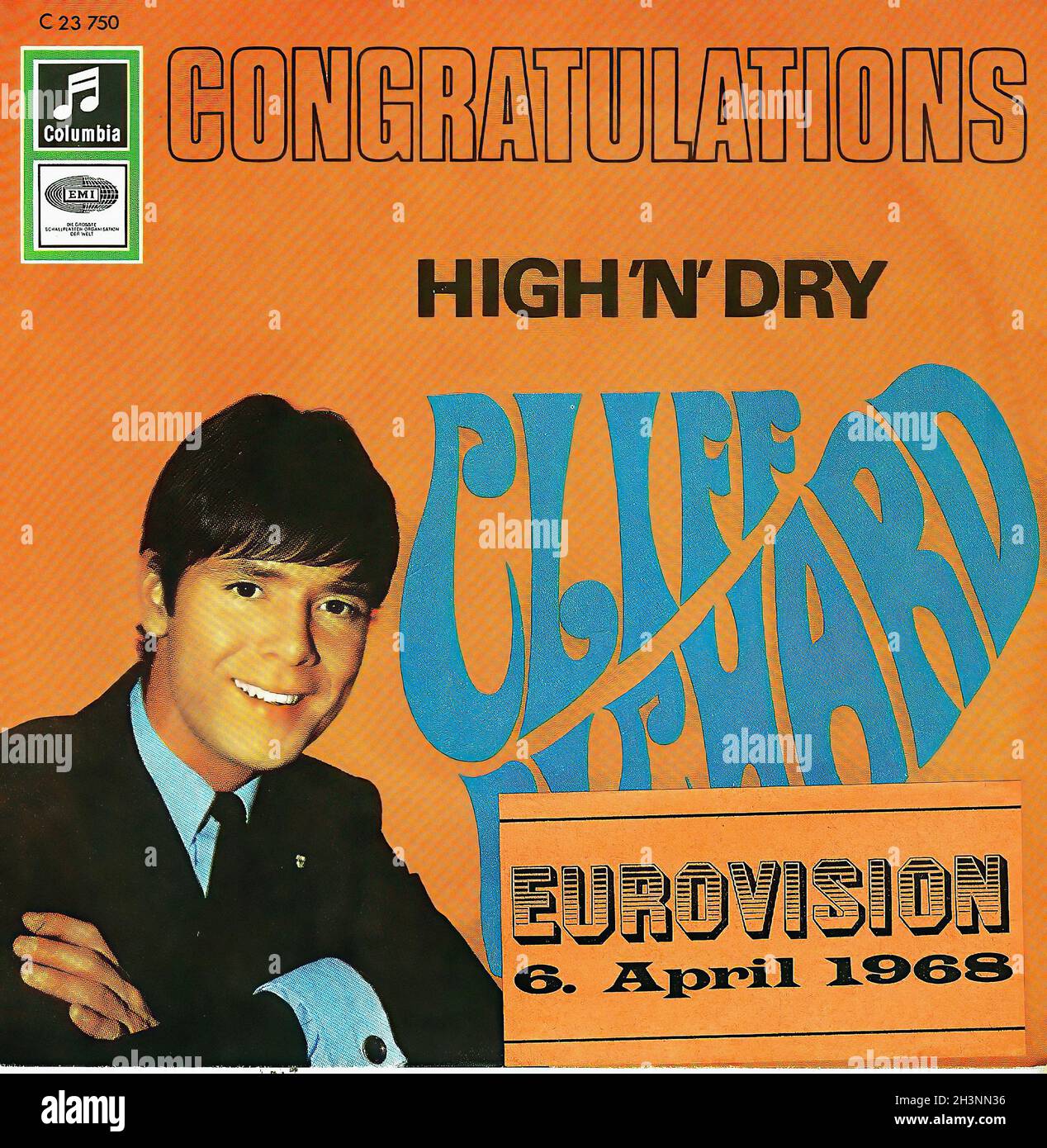 Vintage Vinyl Recording - Richard, Cliff - Congratulations - D - 1968 ...