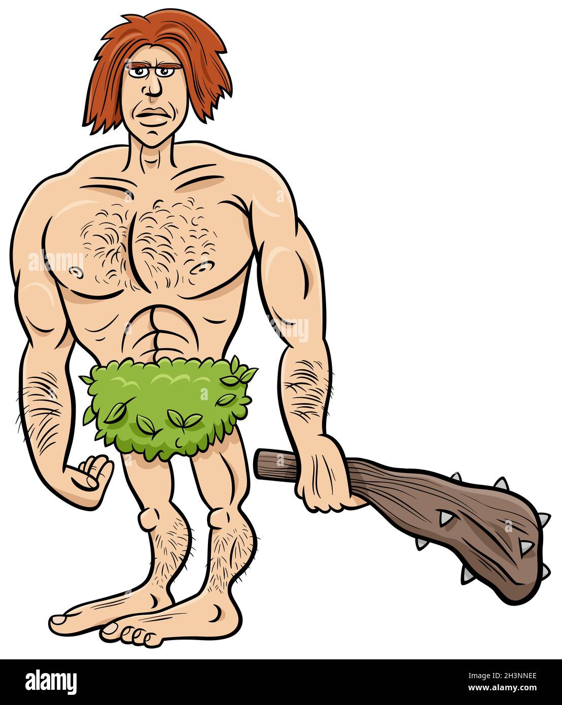 Primitive man age not woman Cut Out Stock Images & Pictures - Alamy