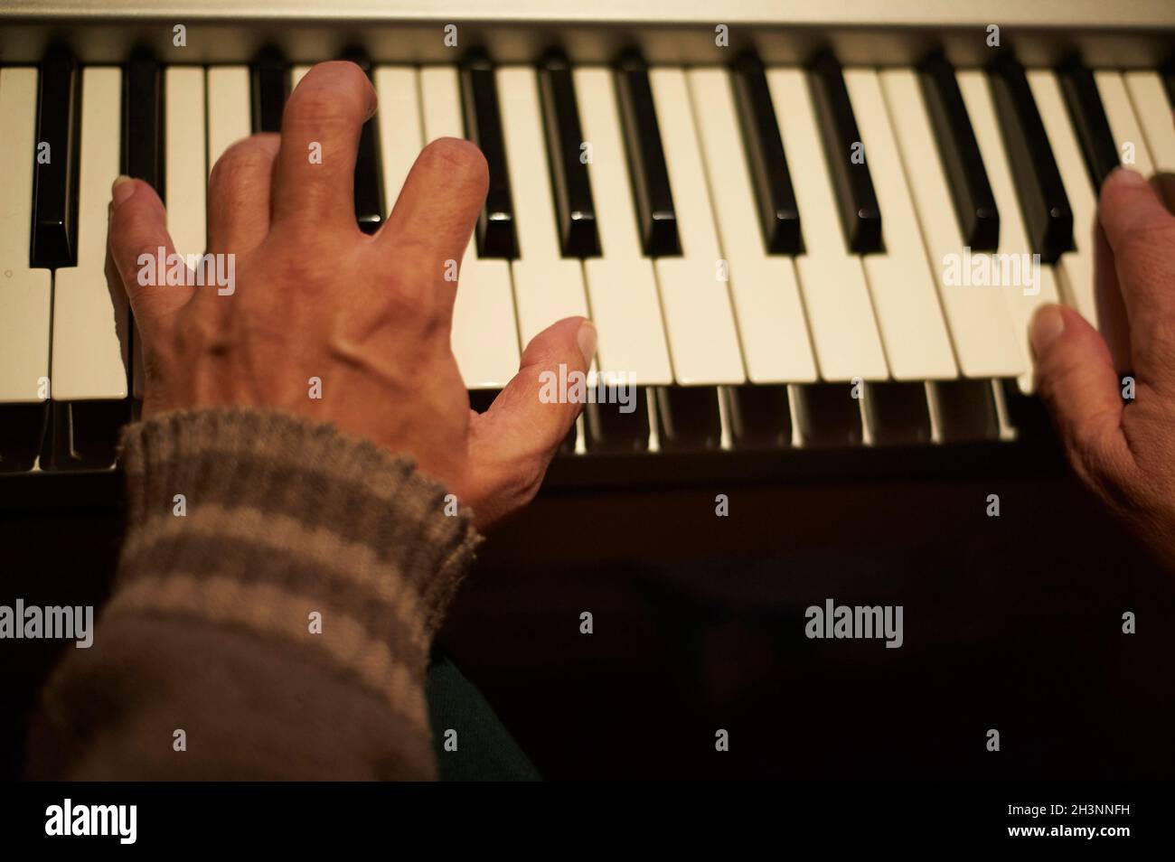 Diverse senior hands hi-res stock photography and images - Alamy