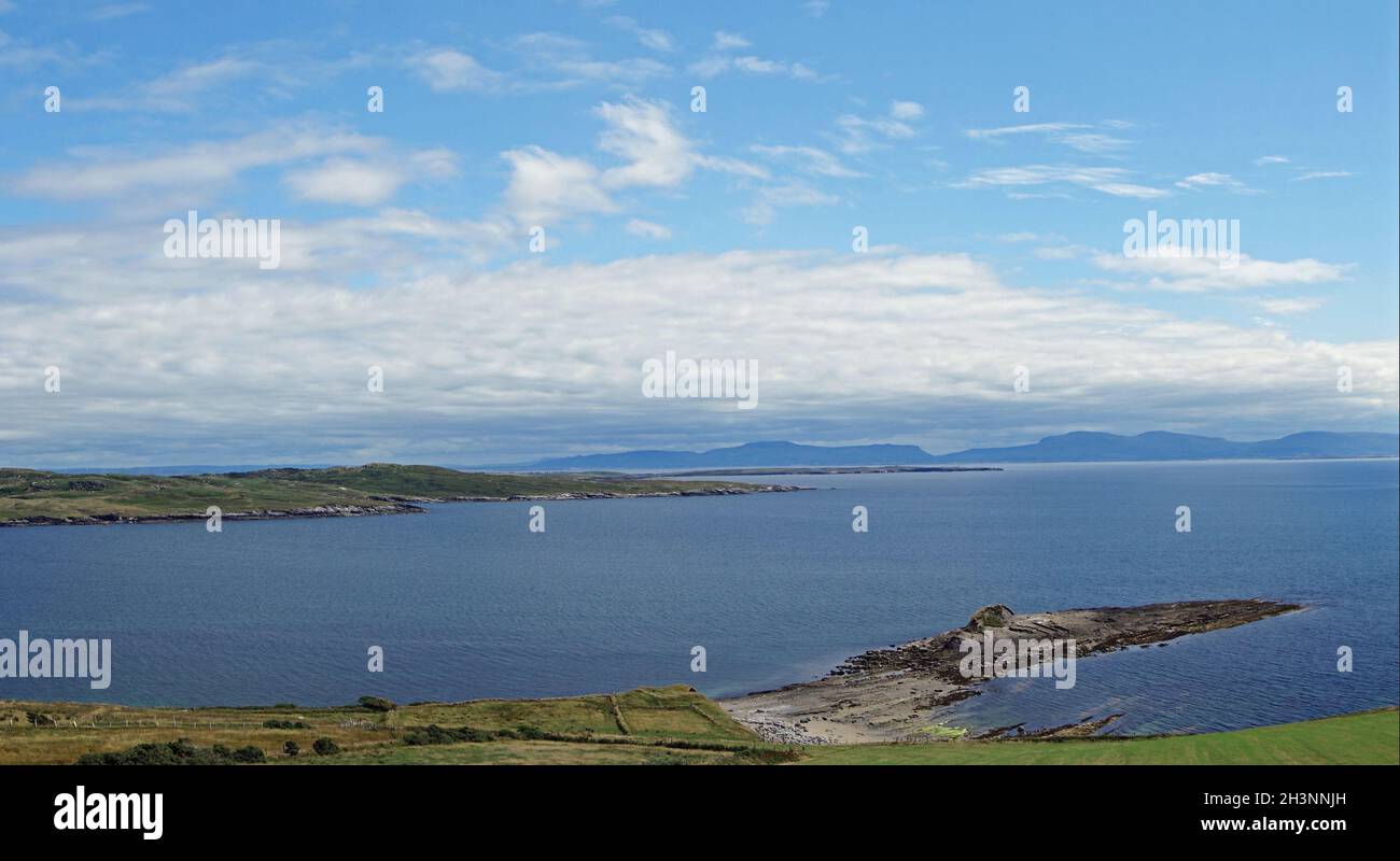 Wild Atlantic Way Fintra Beach Stock Photo - Alamy