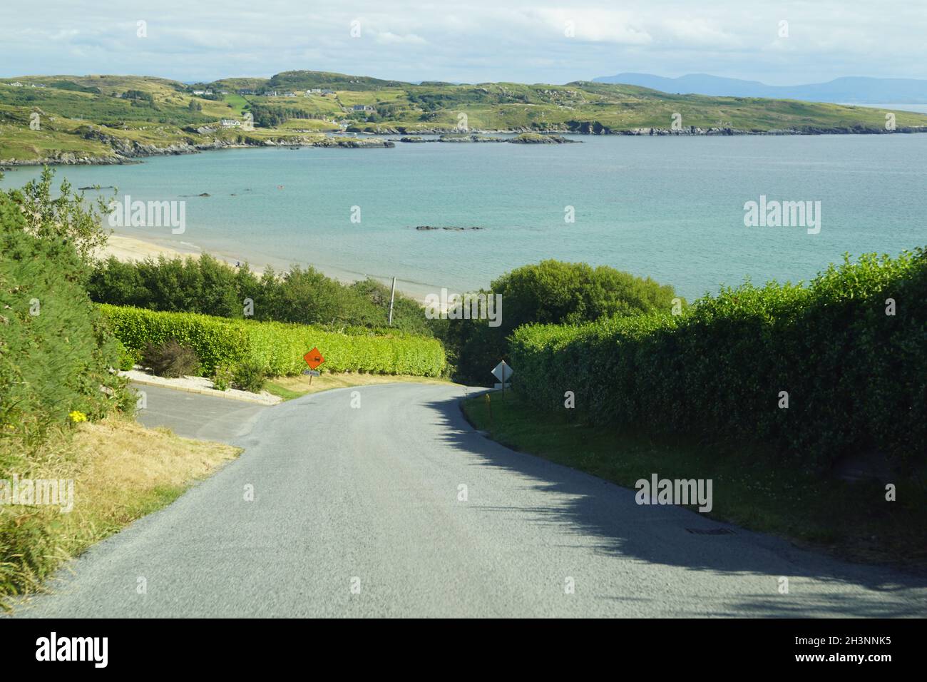 Wild Atlantic Way Fintra Beach Stock Photo - Alamy