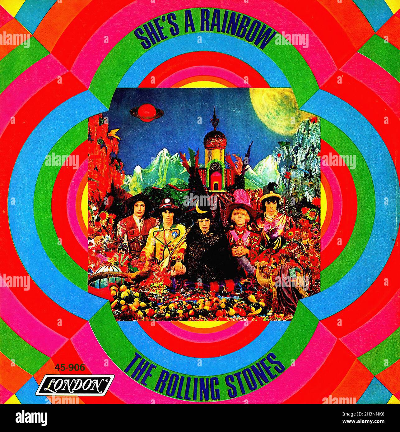 Vintage Vinyl Recording - Rolling Stones - She's A Rainbow - US - 1967 ...