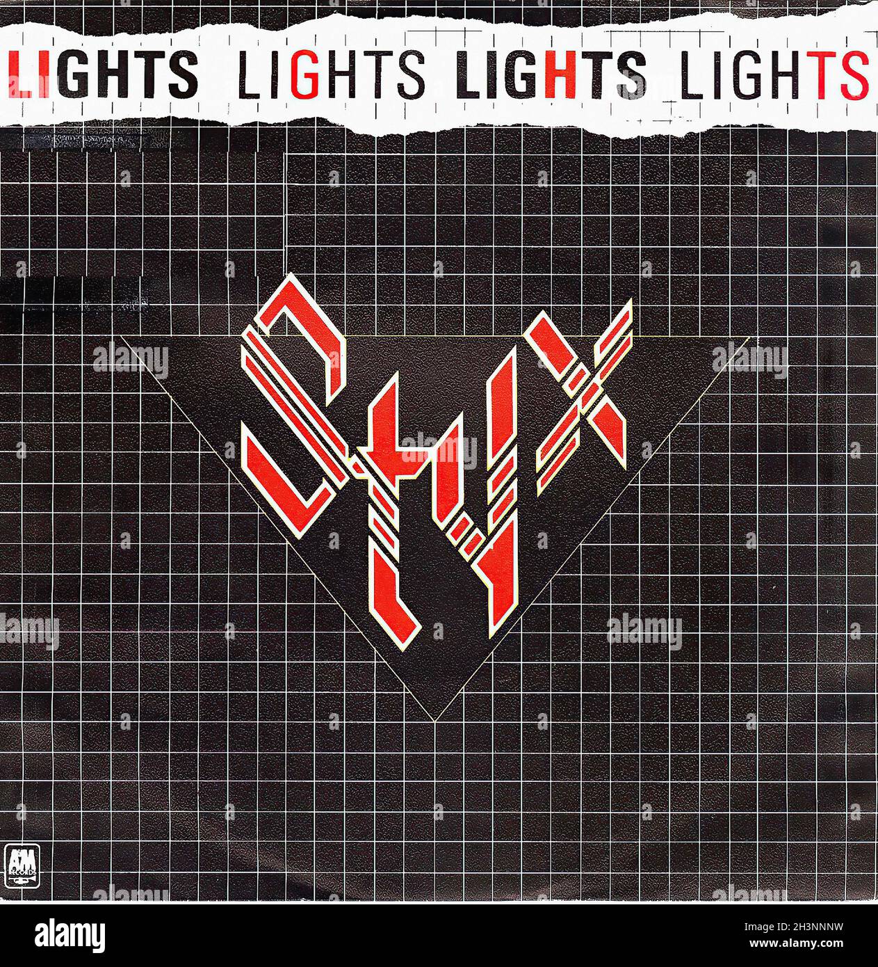Vintage Vinyl Recording - Styx - Lights - Renegade - D - 1979 Stock ...