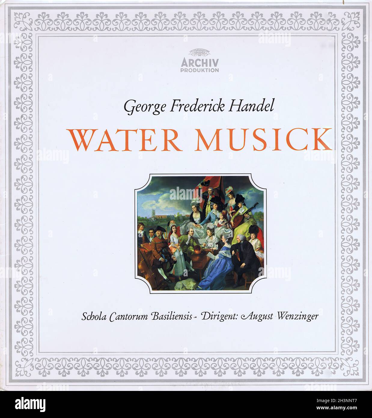 Handel Water Music - Wenzinger - DGG Archiv - Classical Music Vintage ...