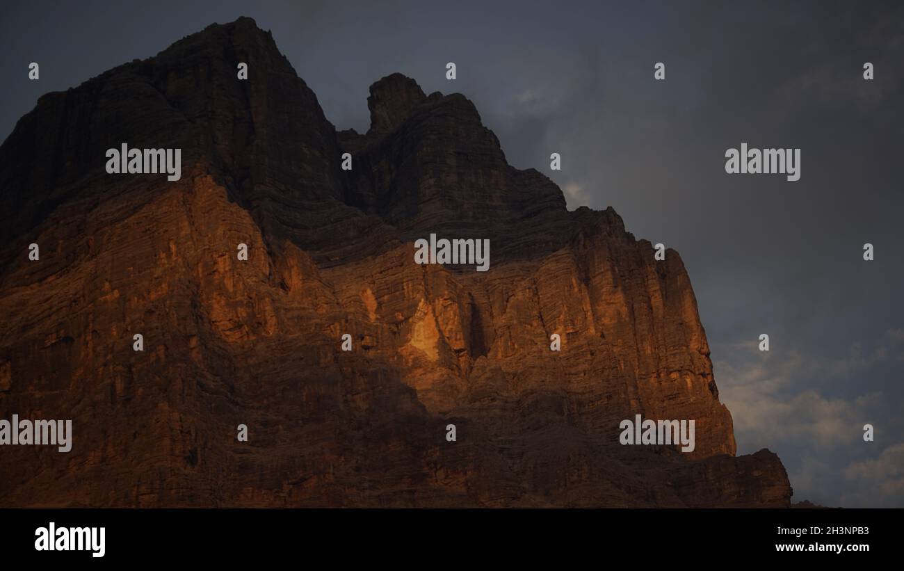 Mount pelmo at sunrise hi-res stock photography and images - Alamy