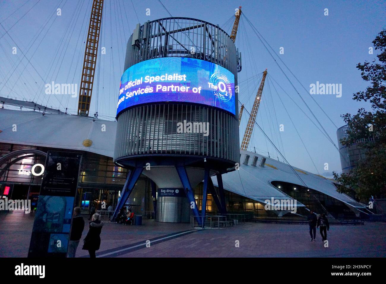 O2 Arena in Greenwich, London, United Kingdom Stock Photo - Alamy