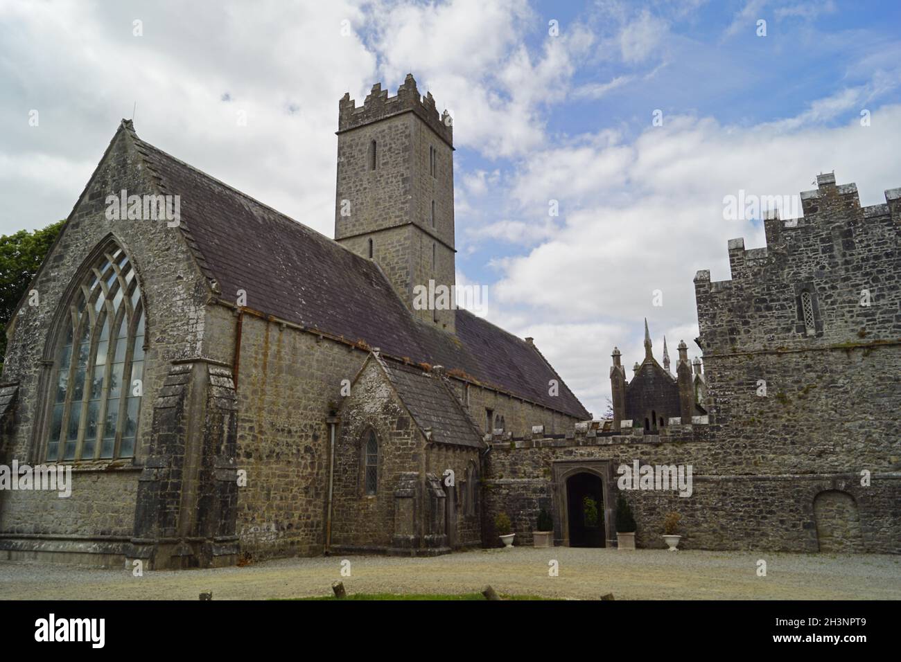 St Nicholas Church of Ireland Adare Friary Stock Photo - Alamy