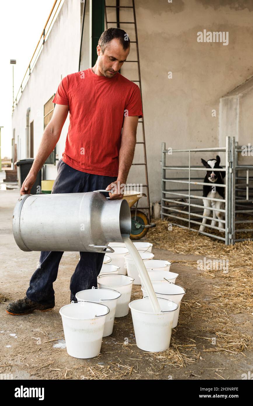 Dairy container hi-res stock photography and images - Alamy