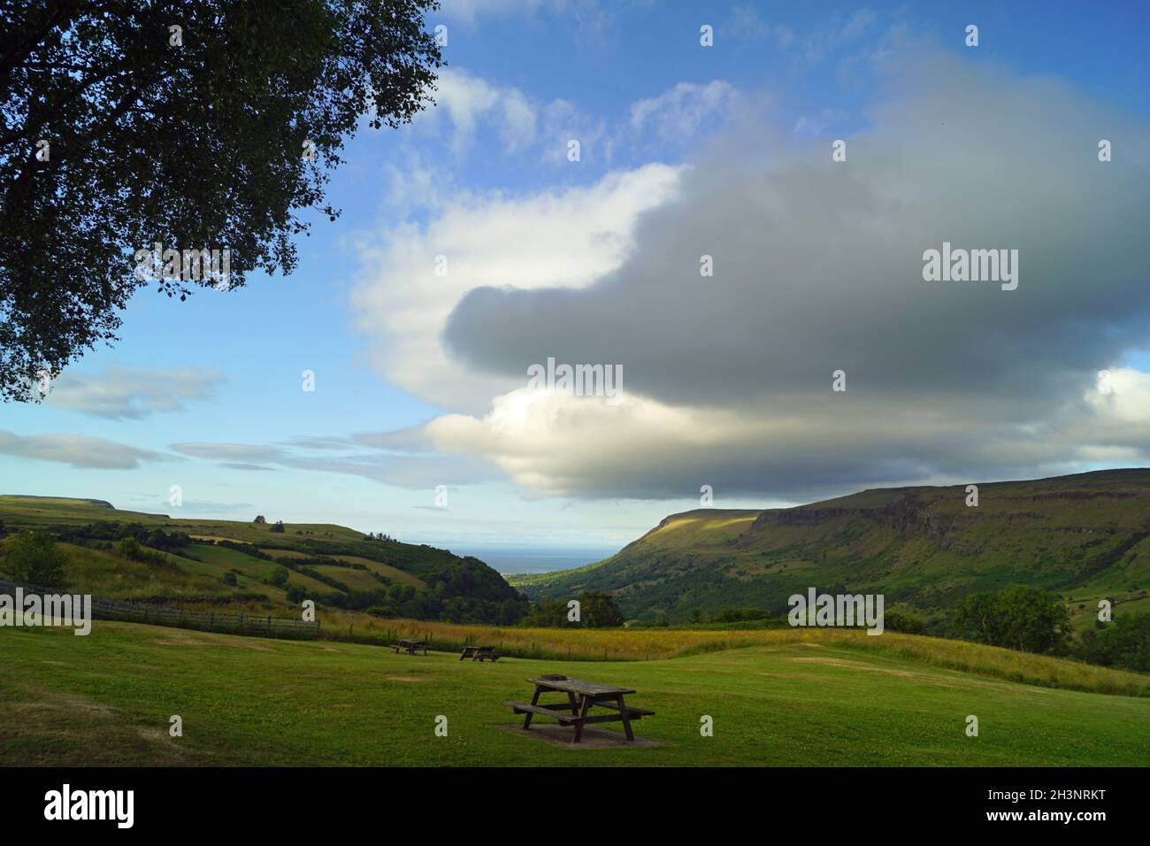 Clouds in the sky over Northern Ireland Stock Photo - Alamy