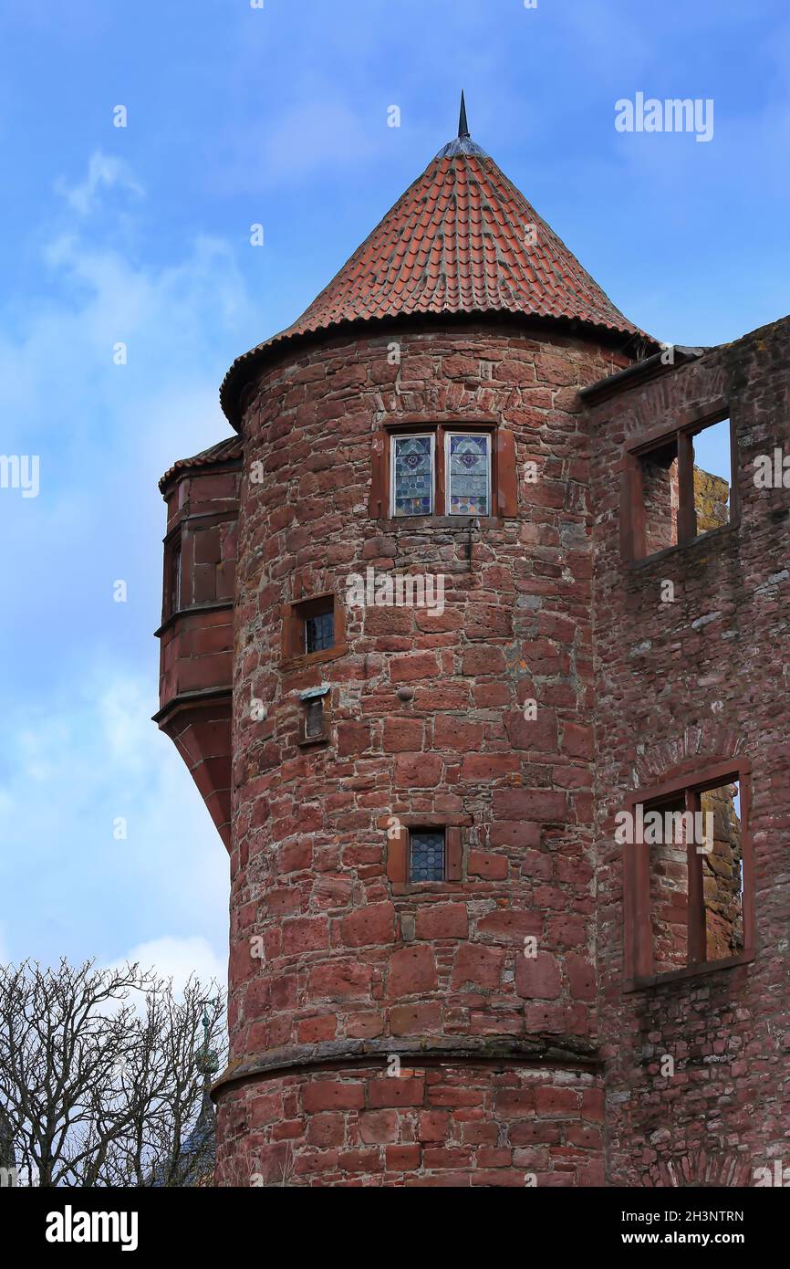 Wertheim castle wertheim old town hi-res stock photography and images ...