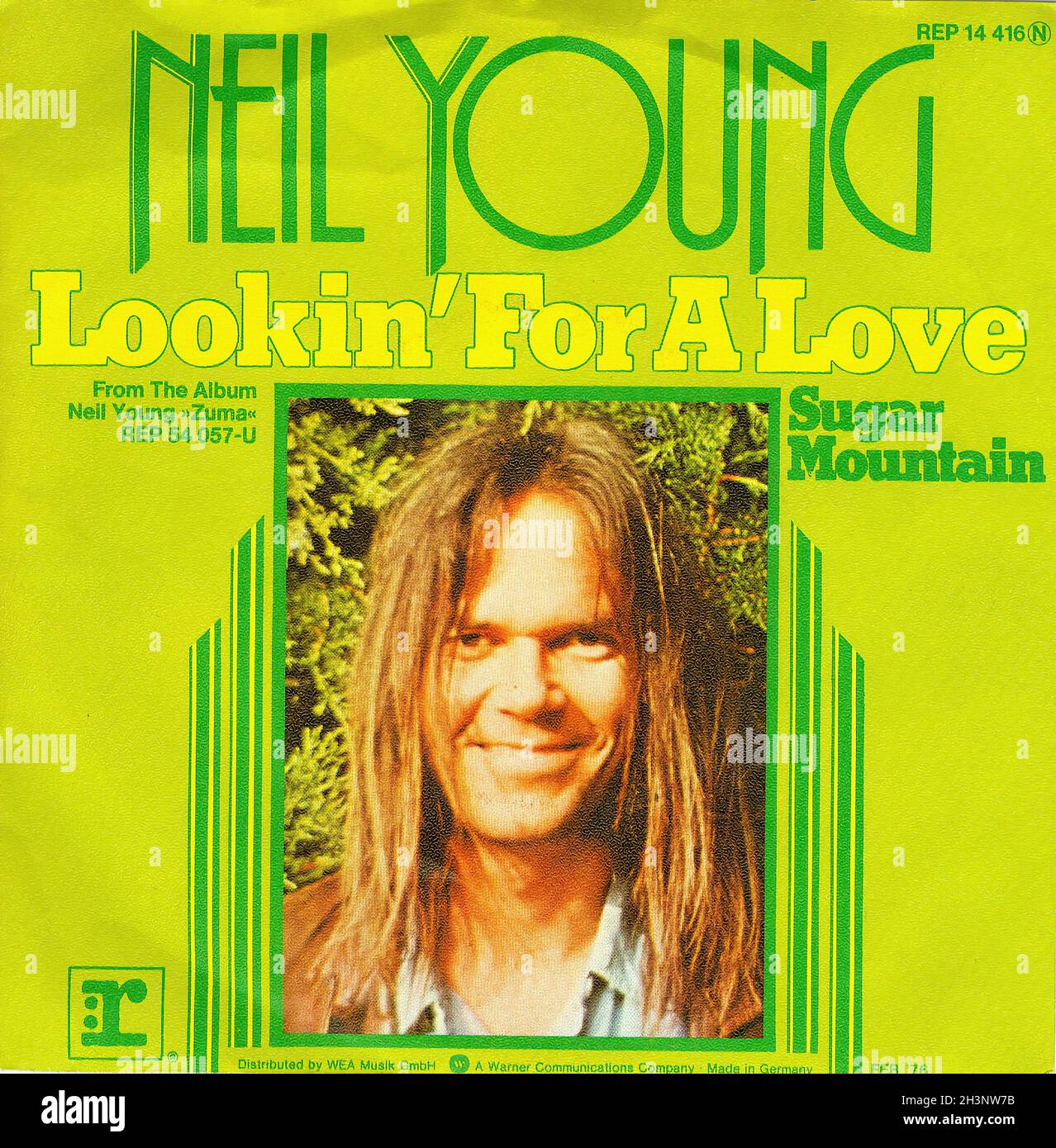 Vintage Vinyl Recording - Young, Neil - Lookin' For A Love - D - 1976 ...
