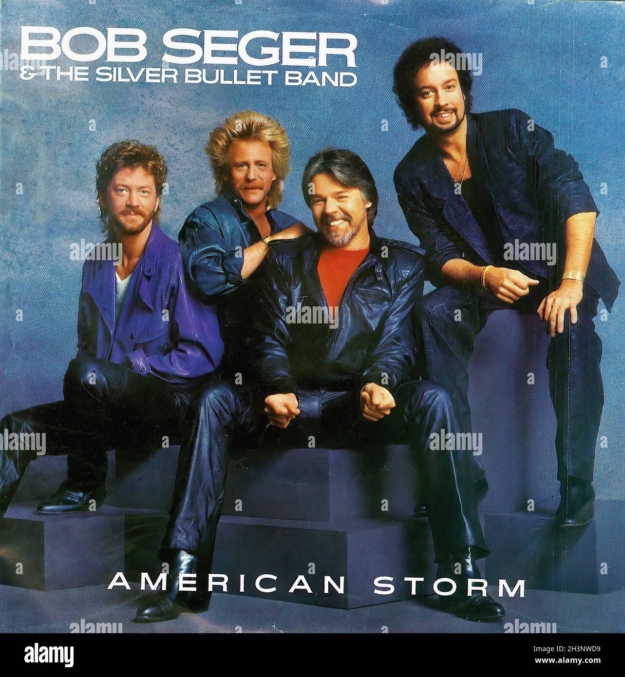 Vintage Vinyl Recording - Seger, Bob - American Storm - D - 1986 Stock ...