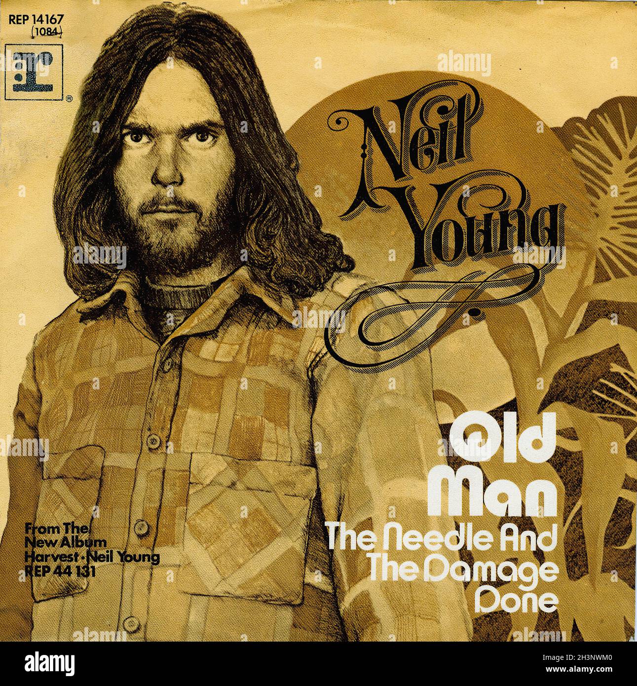 Harvest Neil Young Album Cover