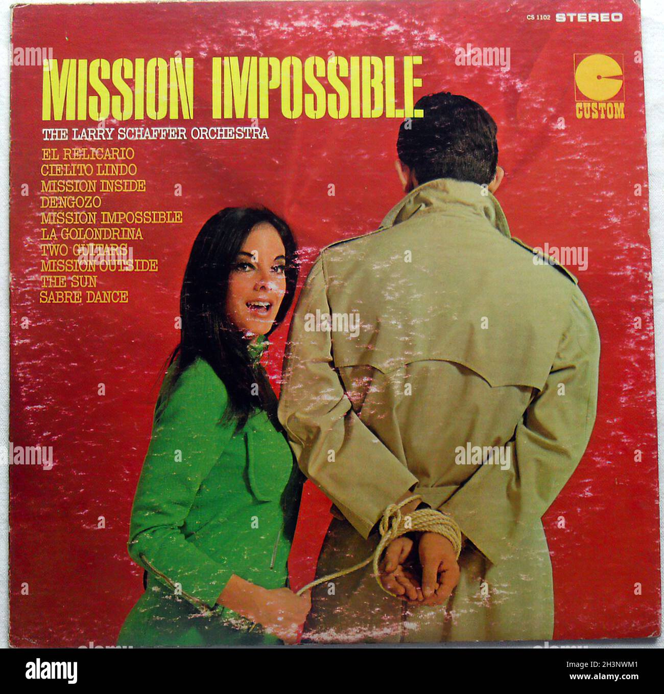 1960s Mission Impossible Larry Schaffer Orchestra Lp Record Album ...