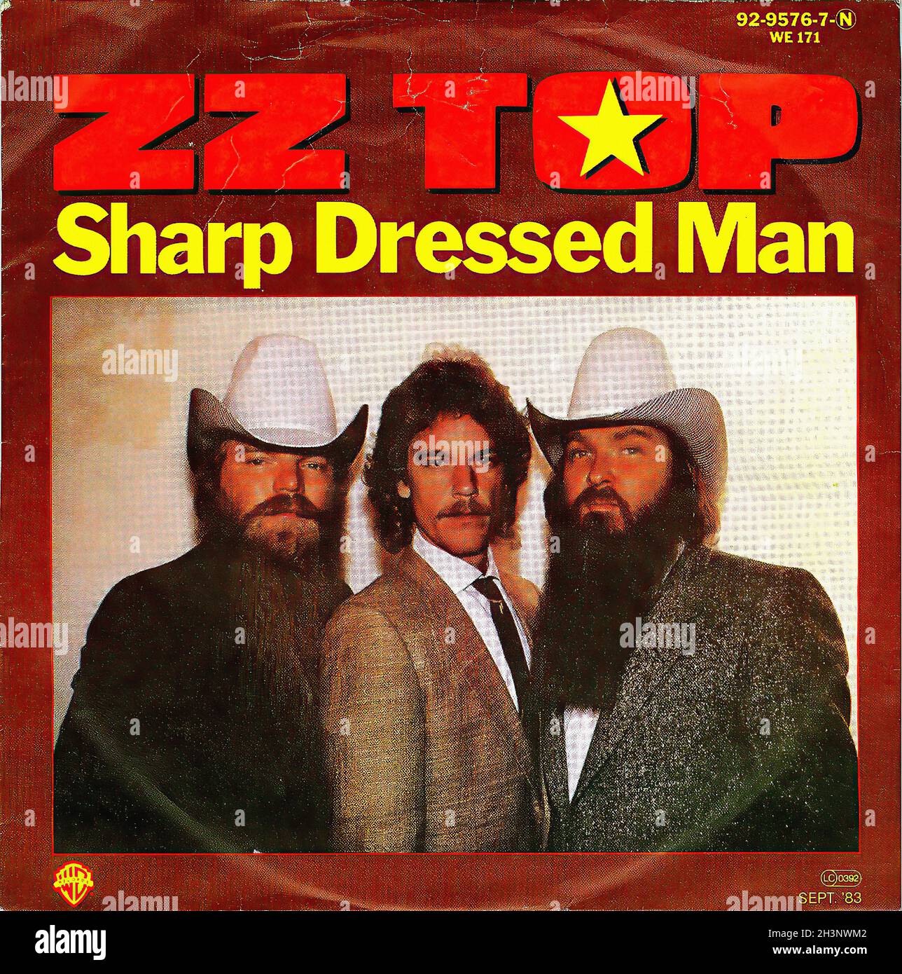 Vintage Vinyl Recording - ZZ Top - Sharp Dressed Man - D - 1983 01 ...