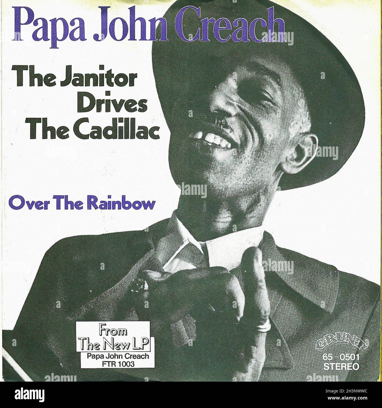 Vintage Vinyl Recording - Papa John Creach - The Janitor Drives The ...