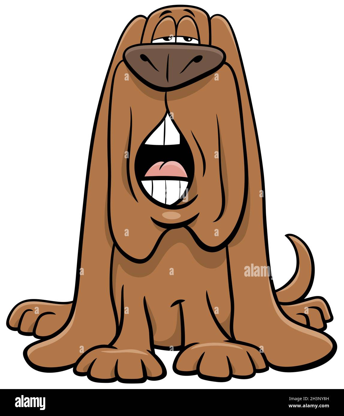 Clipart Hound Howling