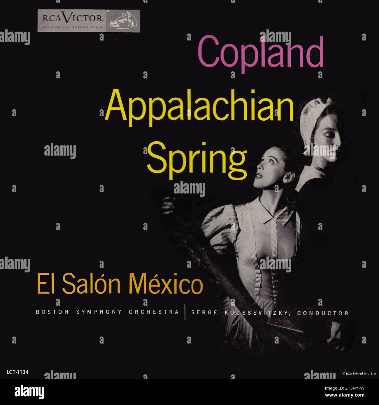 Copland Appalachian - Koussevitzky - RCA - Classical Music Vintage ...