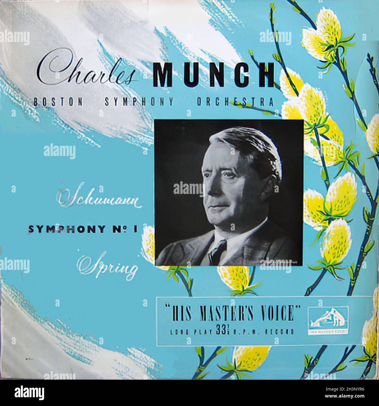 Schumann Symphony 1 - Munch - RCA mono - Classical Music Vintage Vinyl ...