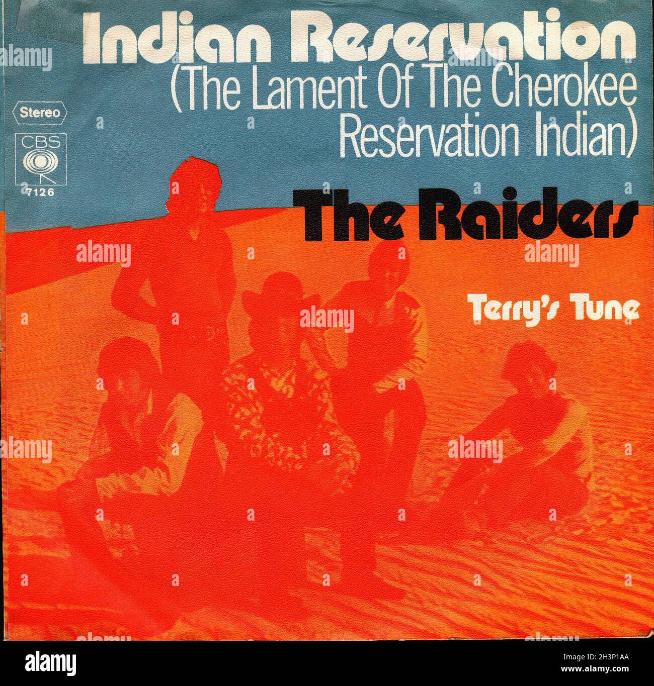 Vintage Vinyl Recording - The Raiders - Indian Reservation - D - 1971 ...