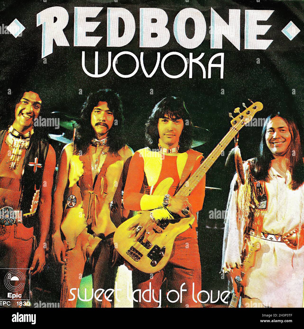 Vintage Vinyl Recording - Redbone - Wovoka - D - 1973 Stock Photo - Alamy