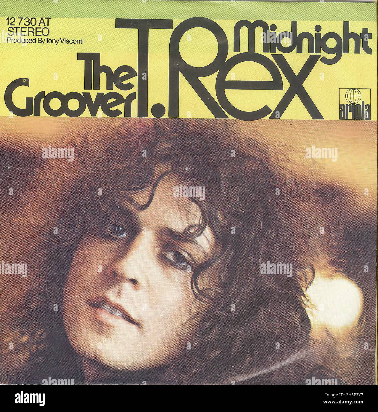 Vintage Vinyl Recording - T Rex - The Groover - D - 1973 Stock Photo - Alamy