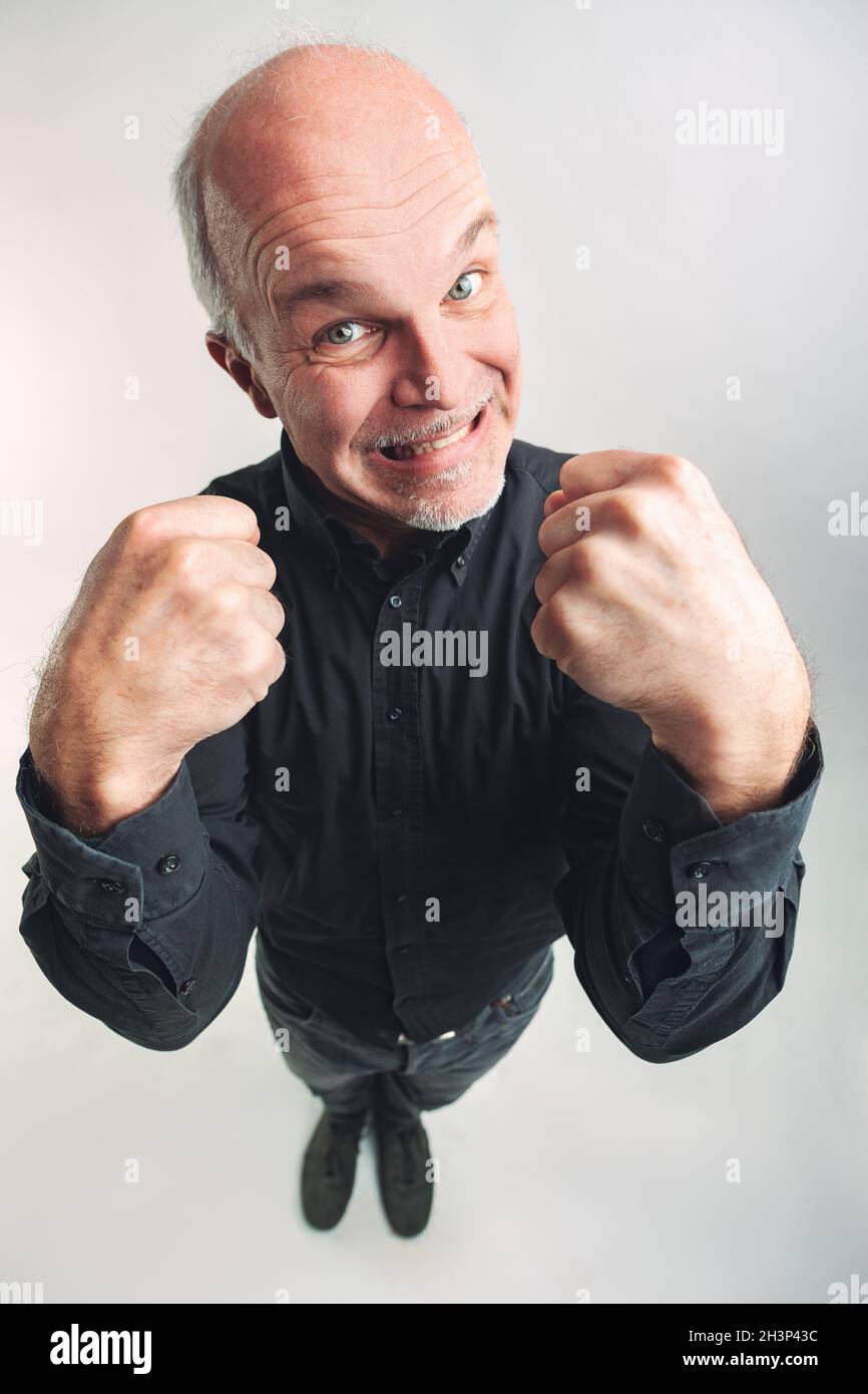 Man gnashing of teeth hi-res stock photography and images - Alamy