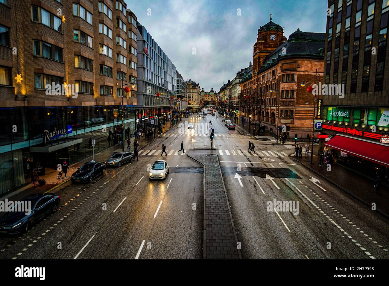 Streets of Stockholm, Sweden Stock Photo - Alamy