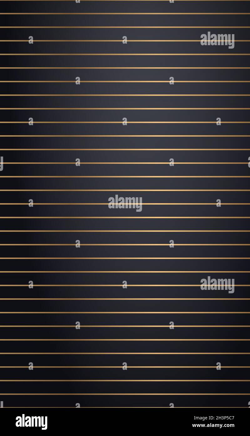 Abstract golden lines on a black background - Vector Stock Photo - Alamy