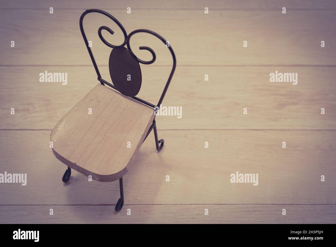 Chair of the figure (white back Stock Photo - Alamy