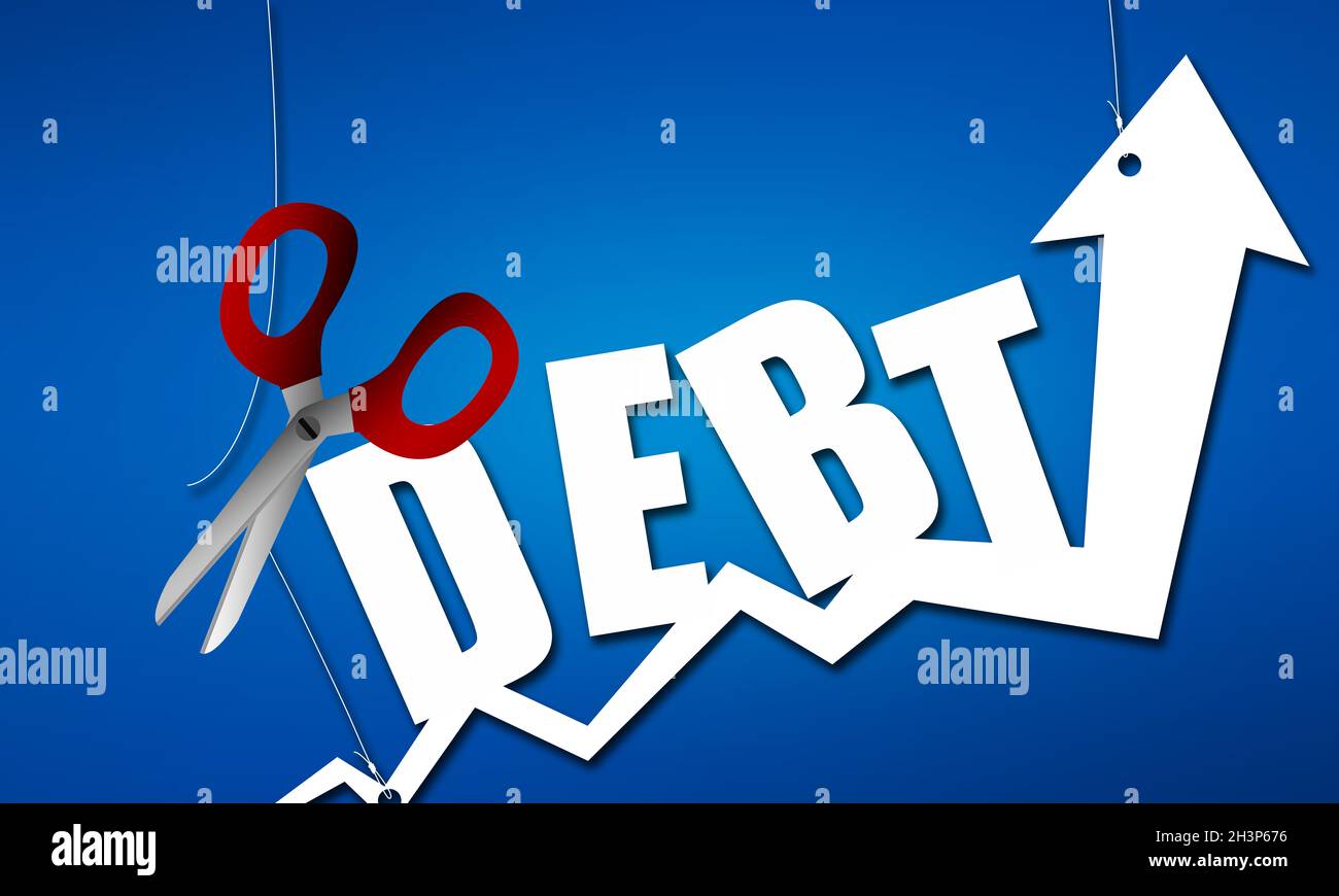 Cut debt hi-res stock photography and images - Alamy