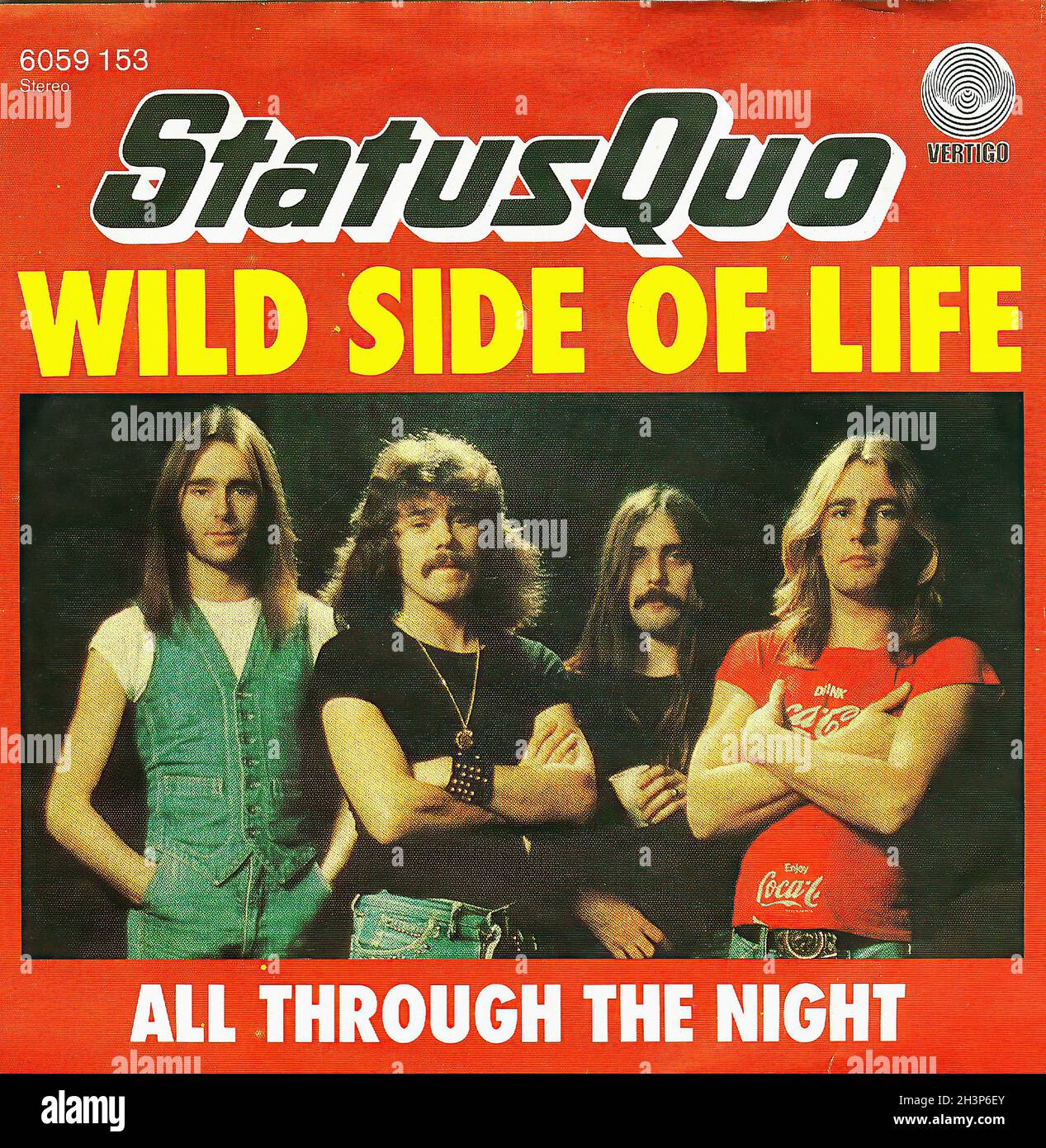 Vintage Vinyl Recording - Status Quo - Wild Side Of Life - D - 1976 ...