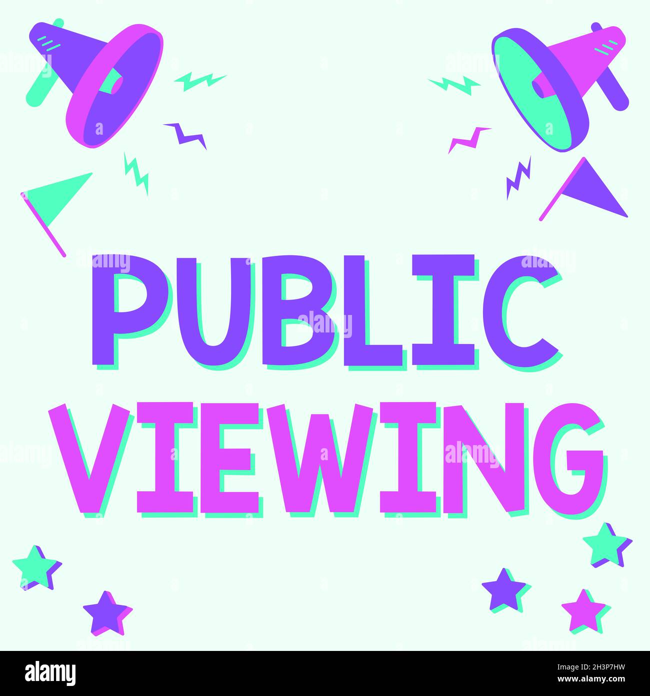 Conceptual display Public Viewing. Business showcase Able to be seen or ...
