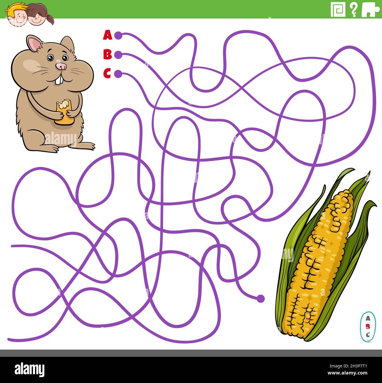 Hamster maze hi-res stock photography and images - Alamy