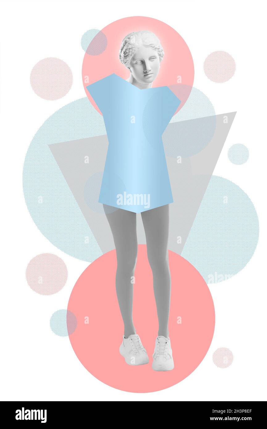 Contemporary pop art collage Cut Out Stock Images & Pictures - Alamy