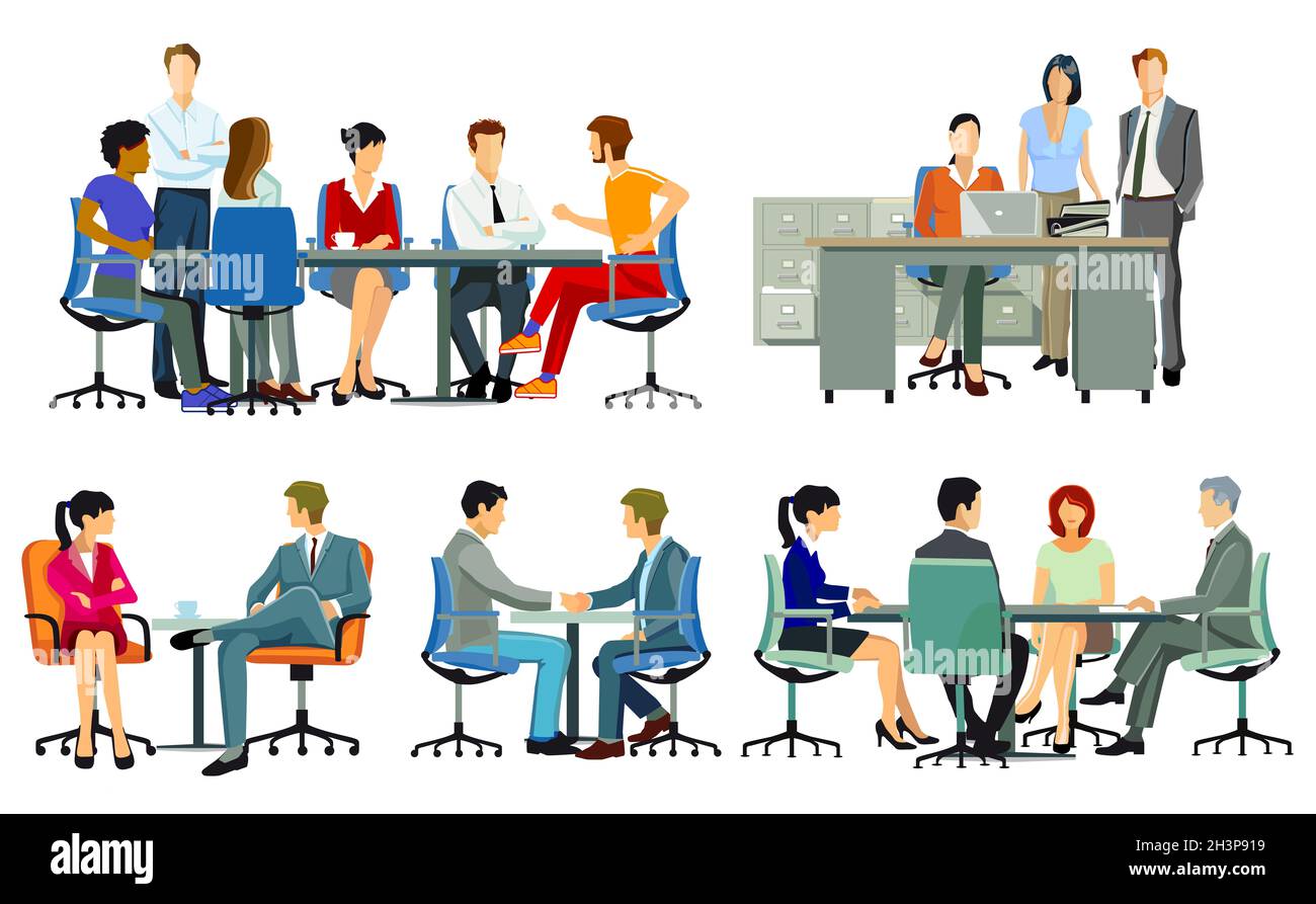 Business meetings and advice, team meetings Stock Photo - Alamy