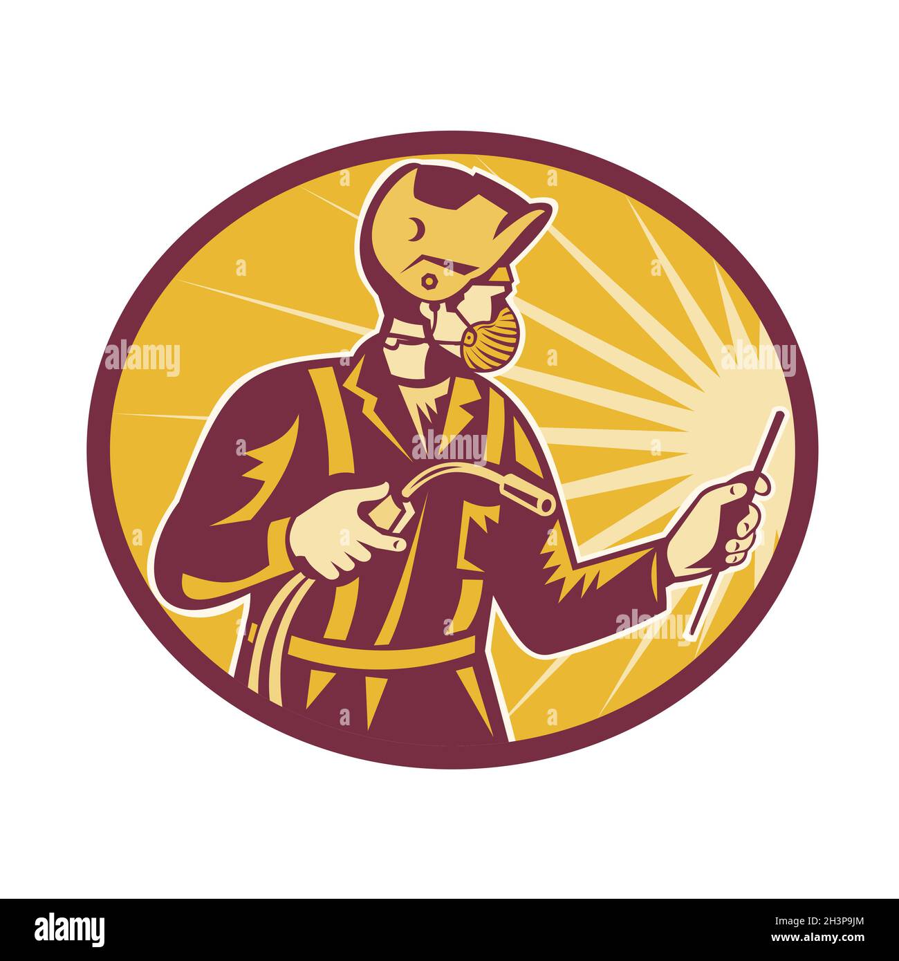 Face torch Cut Out Stock Images & Pictures - Alamy