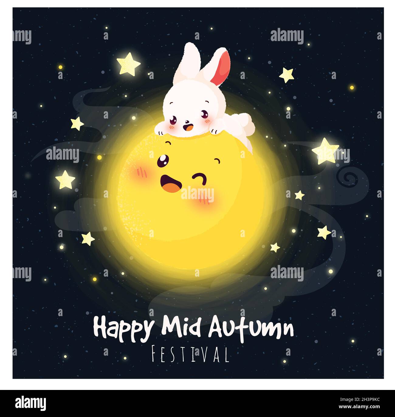 Mid autumn festival greeting cards hi-res stock photography and images ...