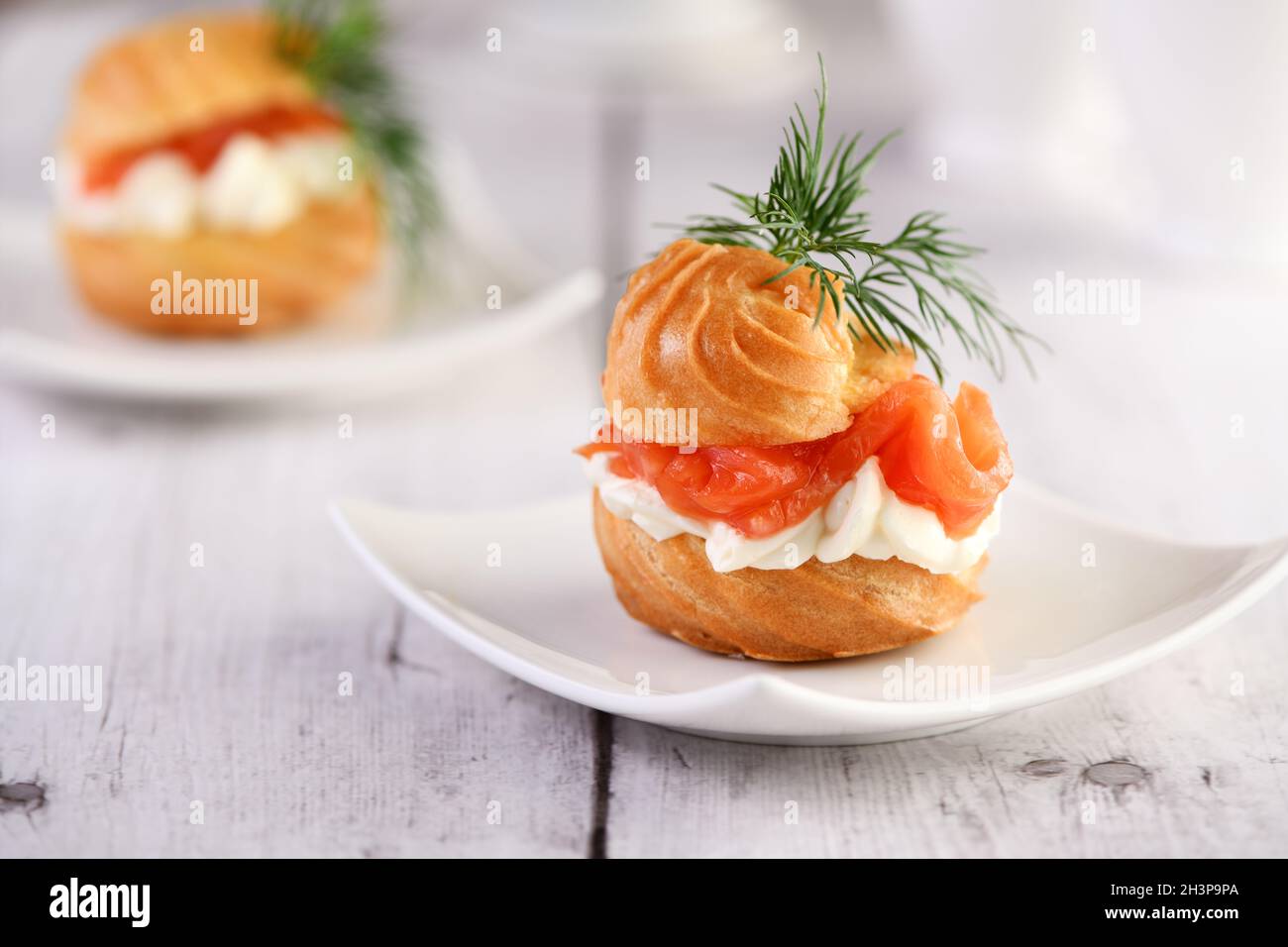 Profiteroles with cheese hi-res stock photography and images - Alamy