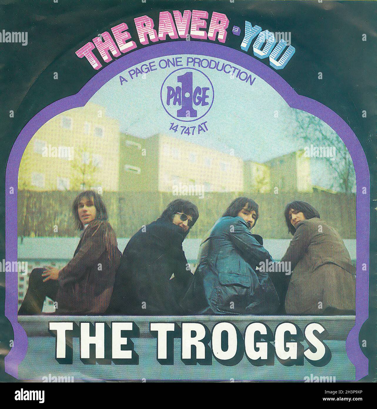Vintage Vinyl Recording - Troggs, The - The Raver - D - 1970 Stock ...