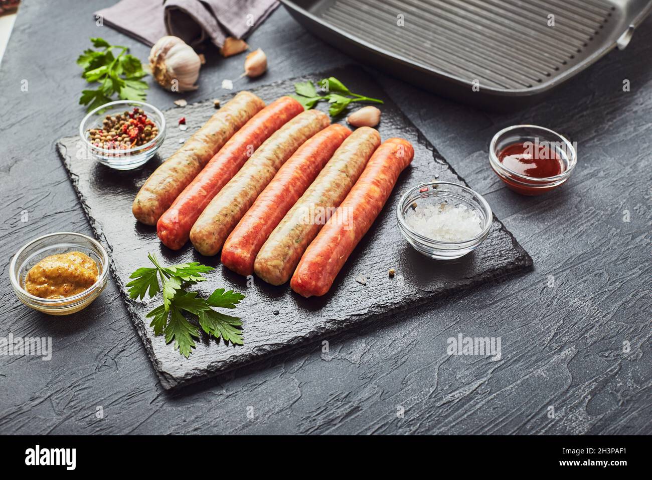 Square meat hi-res stock photography and images - Alamy