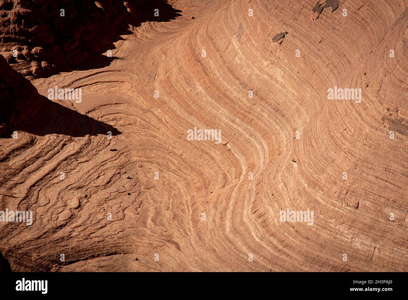 The Jingbian Wave Valley is a red sandstone landform in northern ...