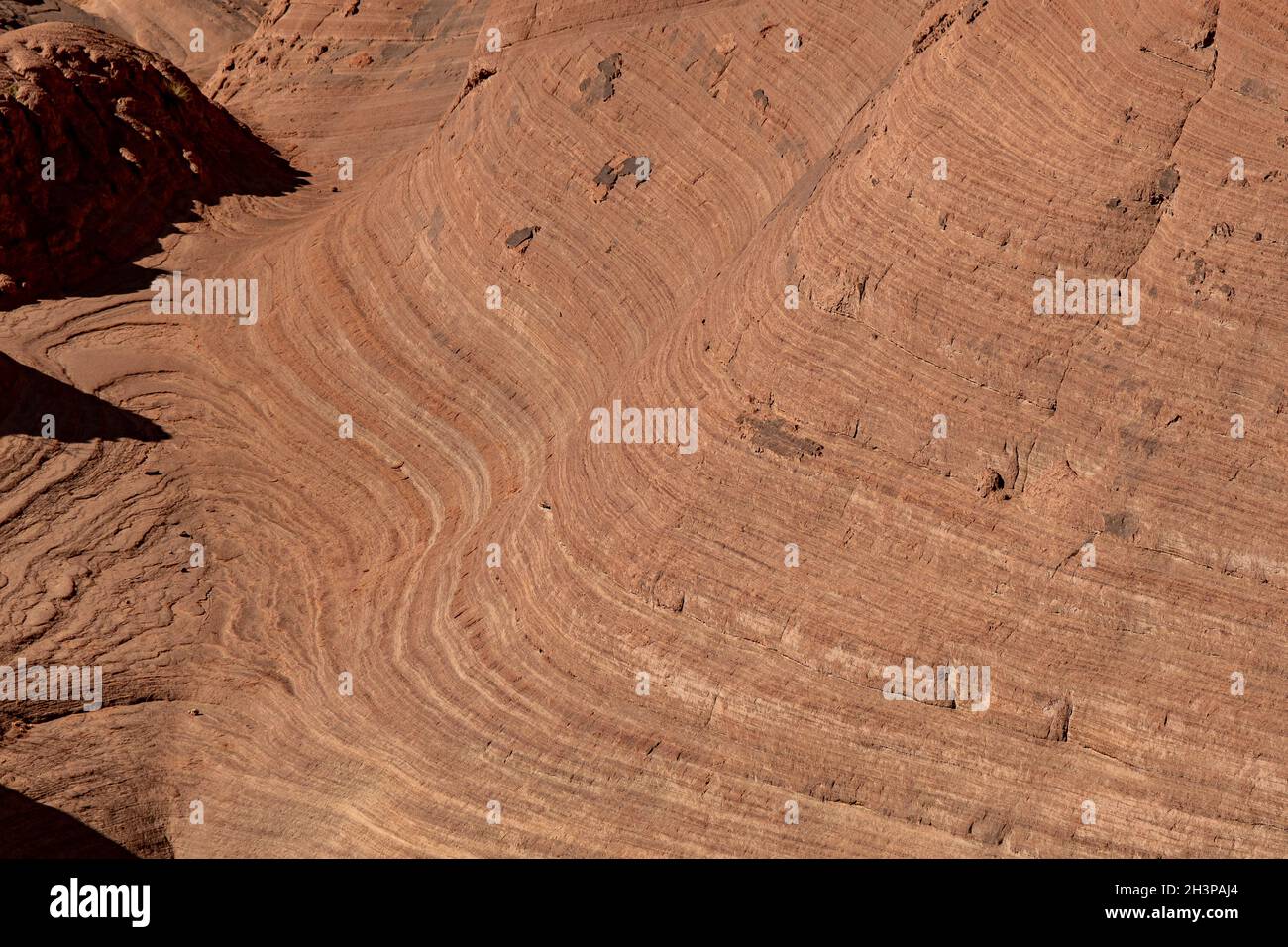 The Jingbian Wave Valley is a red sandstone landform in northern ...