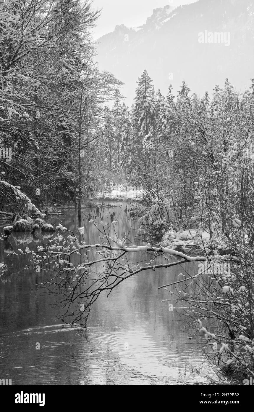 Bank frost Black and White Stock Photos & Images - Alamy