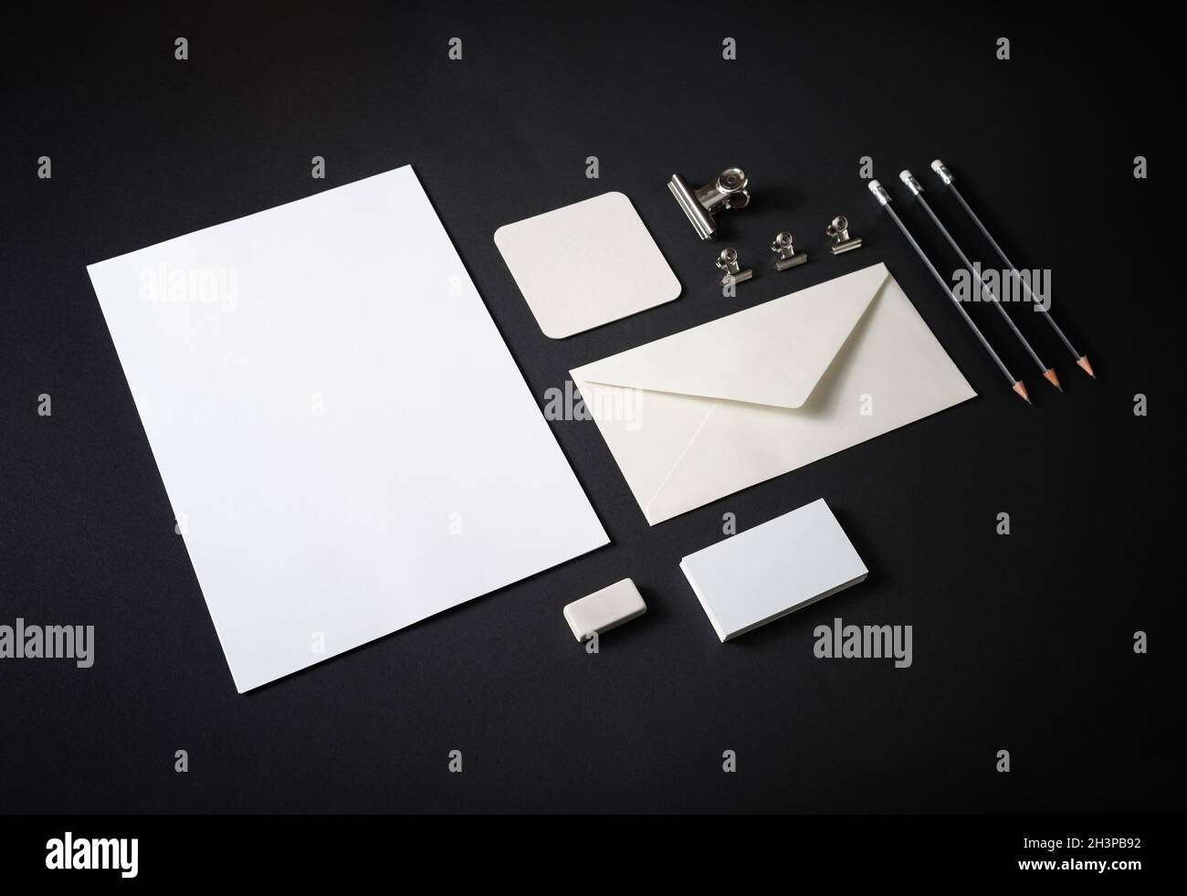 Stationery mock up Stock Photo - Alamy
