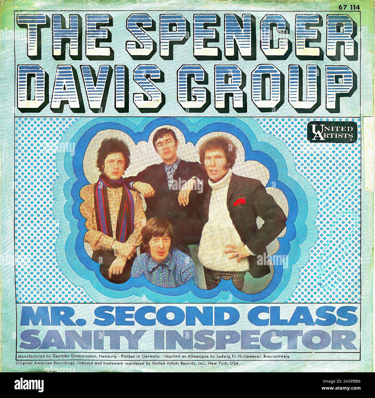 Vintage Vinyl Recording - Spencer Davis Group, The - Mr. Second Class ...