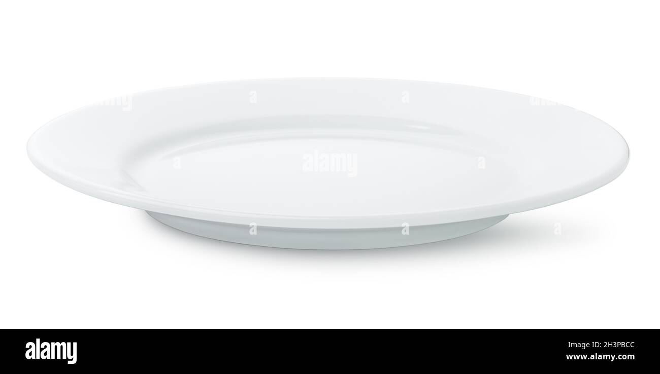 White round porcelain plate hi-res stock photography and images - Alamy